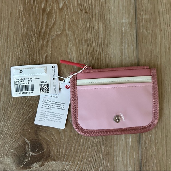 lululemon athletica | Accessories | Lululemon Blush Pink Identity Theft ...
